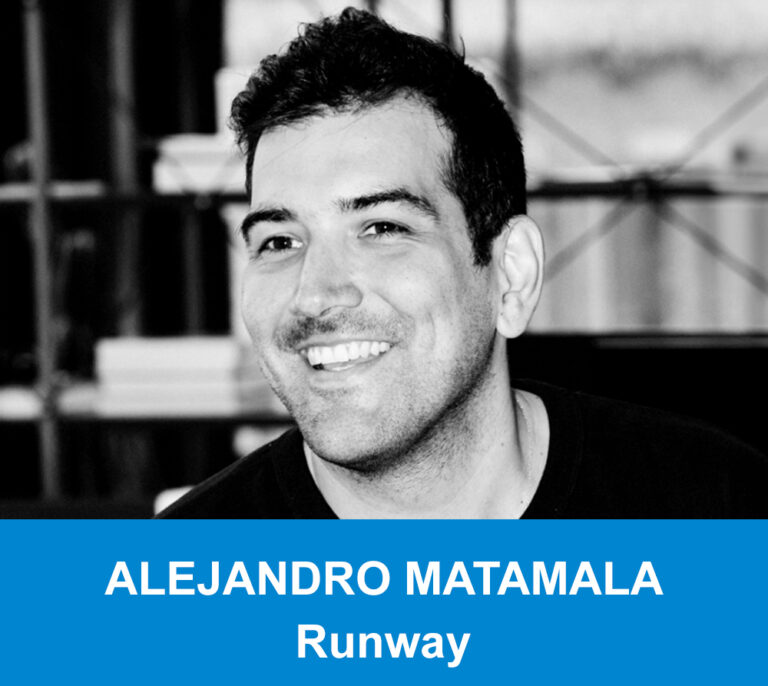 15.00h a 16.00h Alejandro Matamala, Co-Founder & CDO, Runway - AI Congress